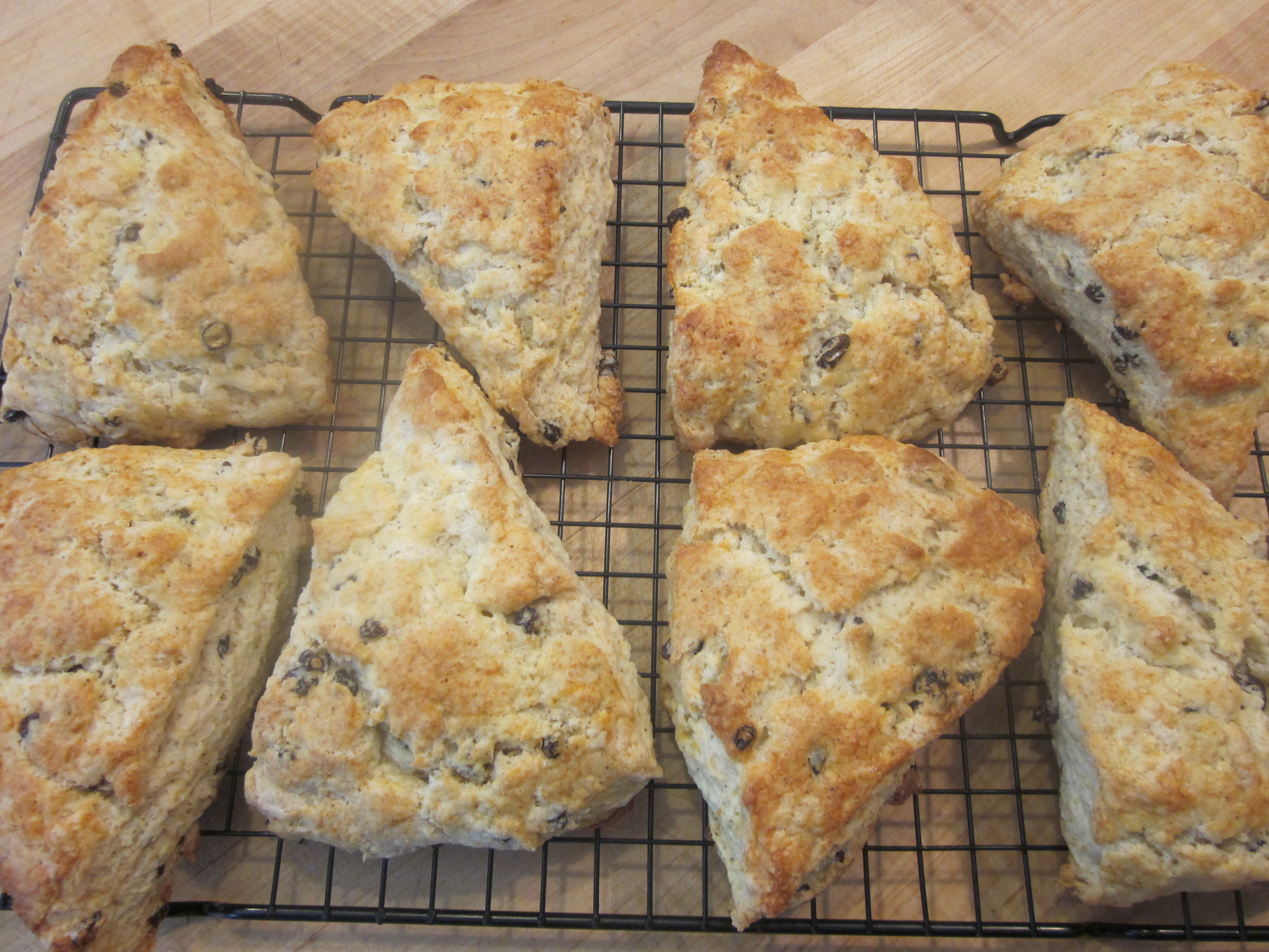 Orange and Currant Scones | Cooking at Clark Towers